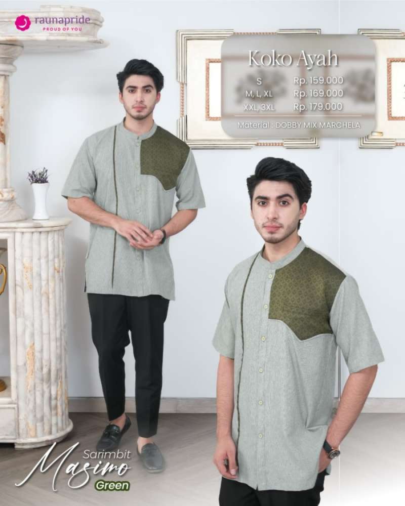 Promo Rauna Sarimbit Keluarga Lebaran 2024 / Masimo Green - AYAH M ...