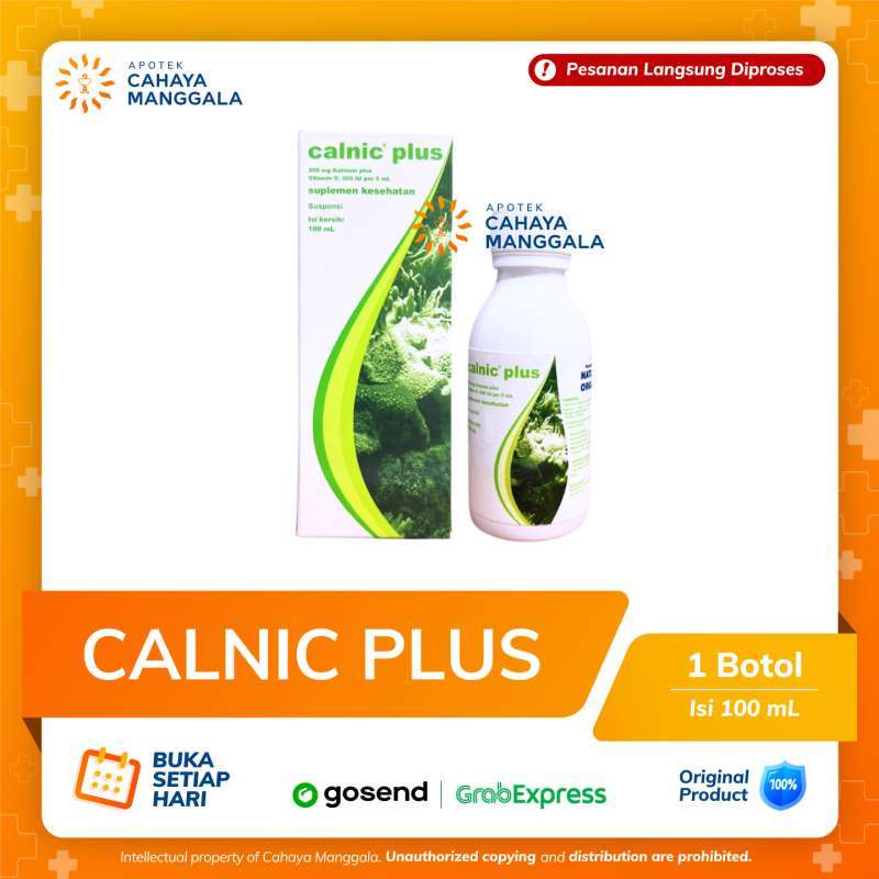 Jual Calnic Plus Sirup Botol 100 Ml Di Seller Apotek Cahaya Manggala ...