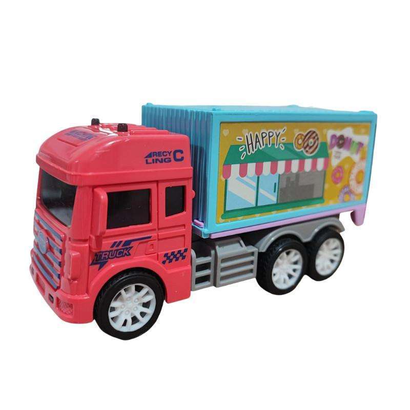 Jual Mainan Mobil Booth Toko Es Krim Model Pintu Bisa Dibuka Dan Jalan ...