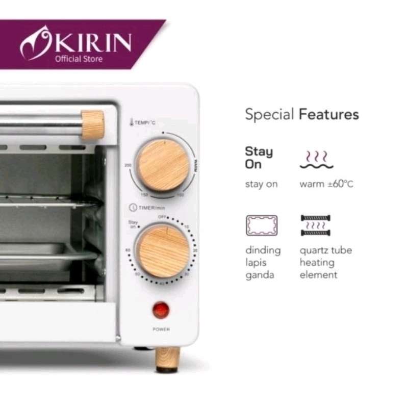 Jual Kirin Oven Listrik 10 Liter Low Watt Kbo 100m Lw Kbo100m Lw Di ...
