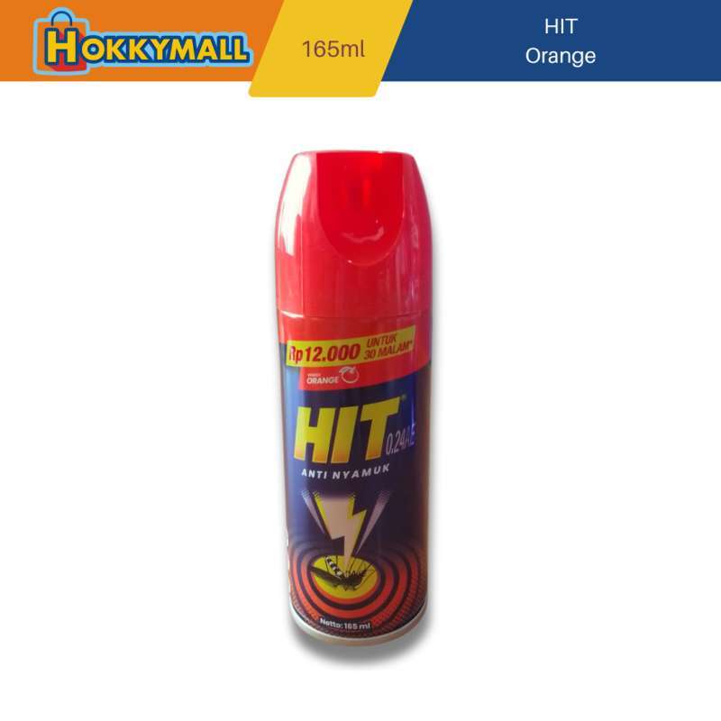 Jual HIT AEROSOL 165ml ORANGE OBAT ANTI NYAMUK ALAT SEMPROT di Seller Hokky Mall - Meruya Utara ...