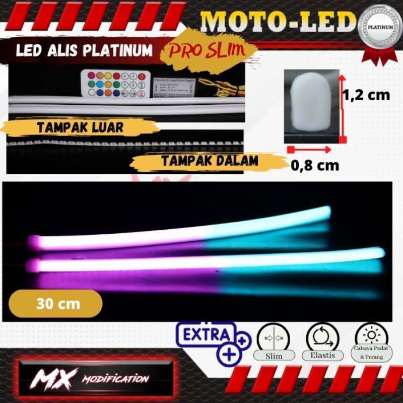 Promo LED ALIS SMART RGB 60 CM ( REMOTE ) - PLATINUM 30 CM GARANSI - PLT PRO 30 CM Diskon 1% di ...