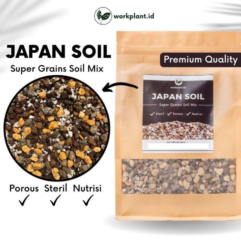 Promo Japan Soil - Media Tanam Siap Pakai Metan Granule Japanese Soil ...