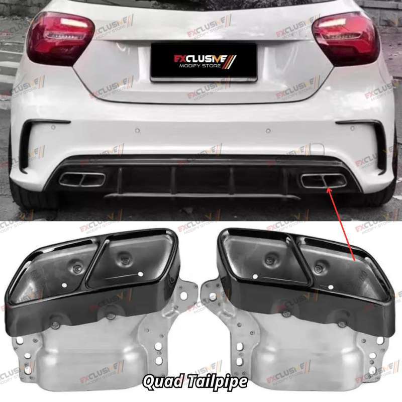 Jual MERCY MERCEDES A-CLASS W176 A45 A455 AMG BODYKIT FACELIFT SET (12 ...