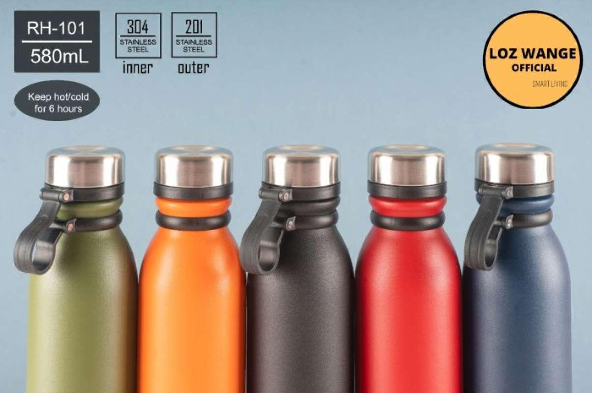 Promo Botol Stainless Rh-101 Thermos Vacuum Flask Tahan Panas Dingin ...
