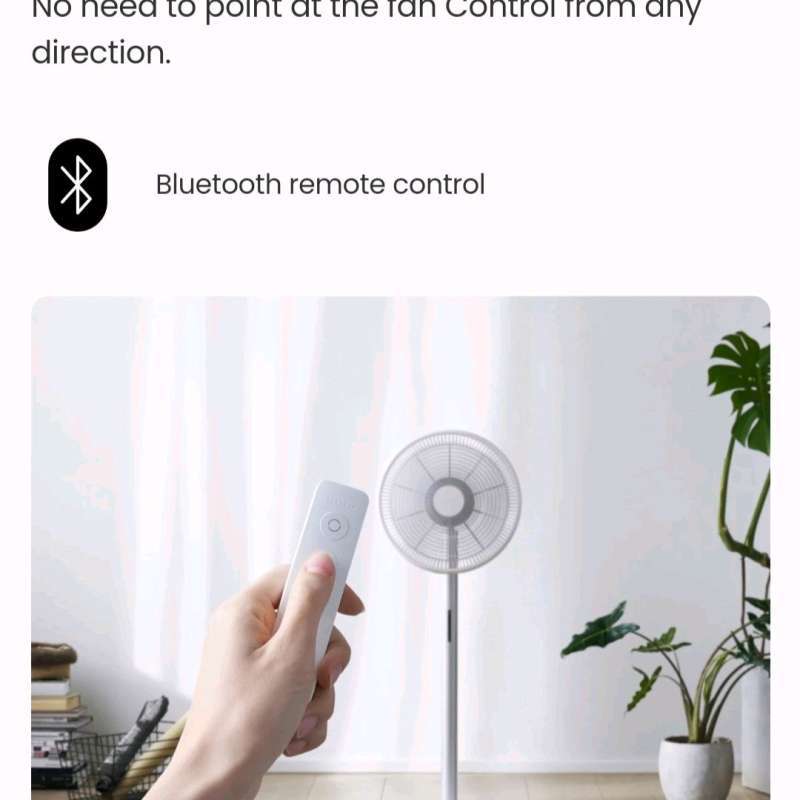 Jual XIAOMI Smartmi Cordless Standing Fan 3 Kipas Angin Berdiri Remote ...