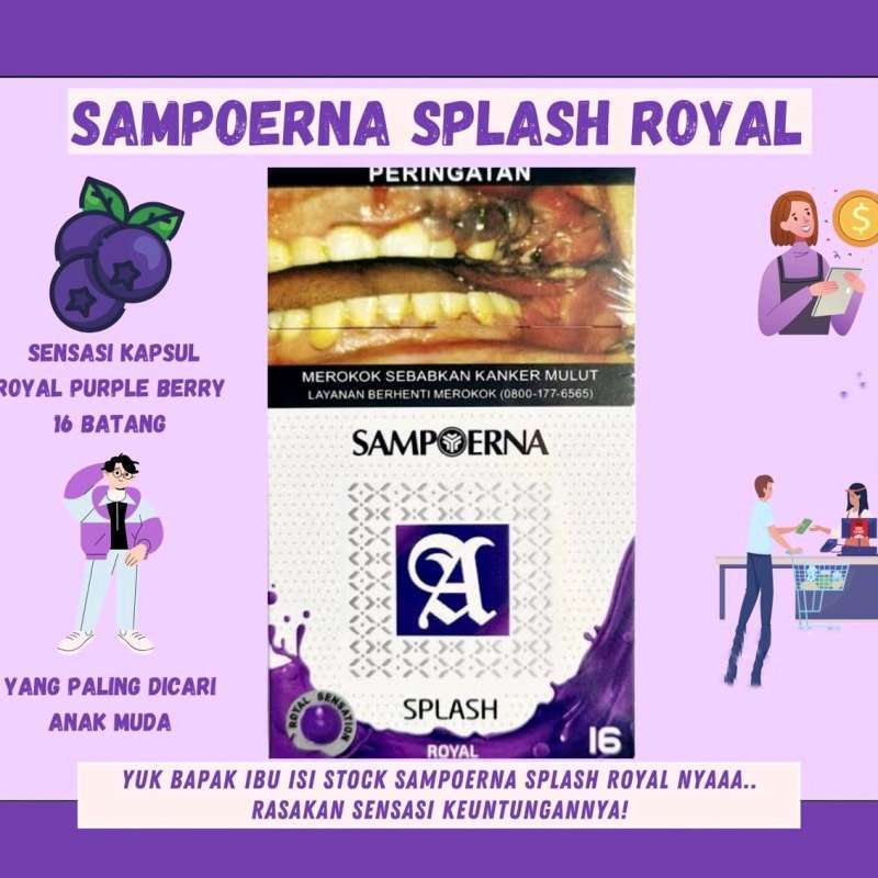 Jual rokok sampoerna splash 16 btg fresh terbaru di Seller vinostore89 ...