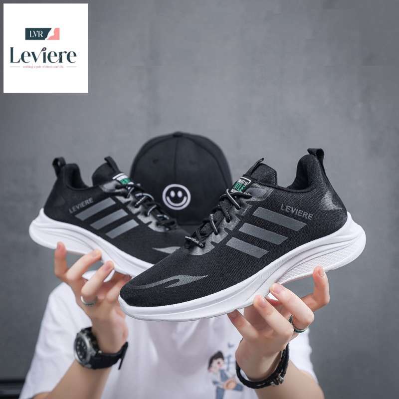 Promo Sepatu Sneakers Wanita Casual Couple Sport Lv0433 - Hitam Cewek ...