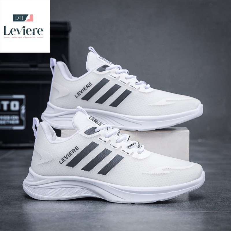 Promo Sepatu Sneakers Wanita Casual Couple Sport Lv0433 - 36 Putih ...