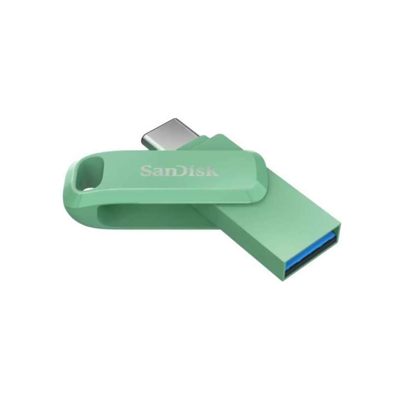 Promo SanDisk Flashdisk 256GB 3.2 Ultra Dual Drive USB Type-C Absinthe ...