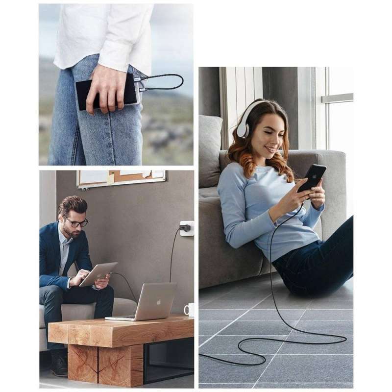 Jual Ugreen Cable Nylon Type C to Lightning - Fast Charging - SKU ...