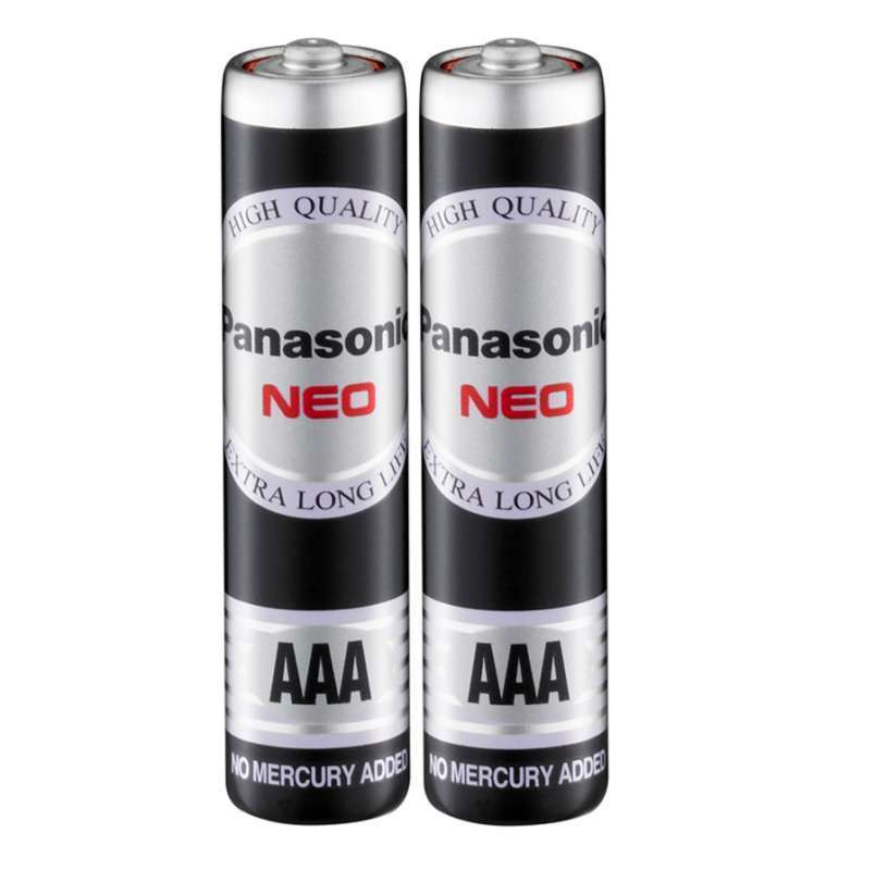 Promo Panasonic Baterai AAA Manganese Neo Hitam 24pc Battery A3 Diskon ...