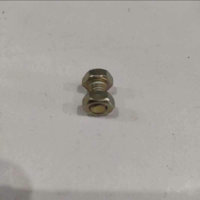 Jual Baut Mur Hexagon Baud Kunci Hex Kuning M6 X 10 15 20 30 50 70 100 ...