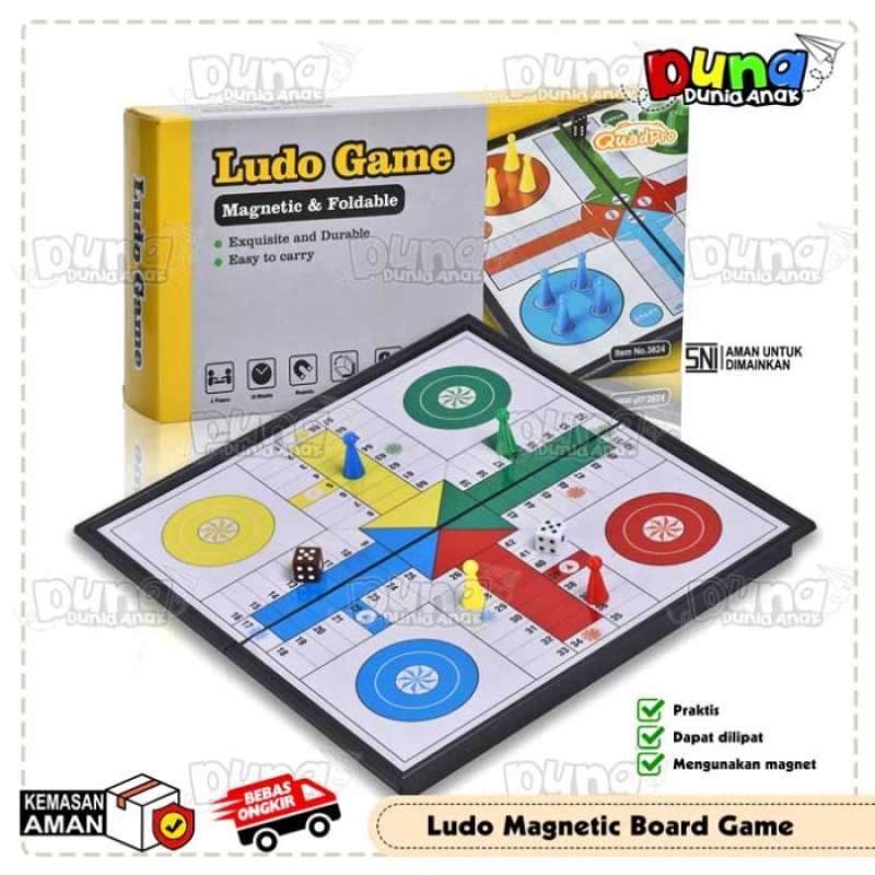 Promo BOARDGAME 18 IN 1 MAGNETIC GAME arcade board papan permainan ...