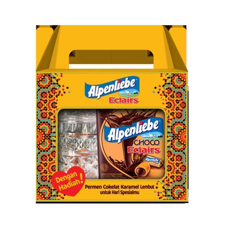 Promo Alpenliebe Choco Eclairs Gift Box Edisi Ramadhan Free Toples Jar ...