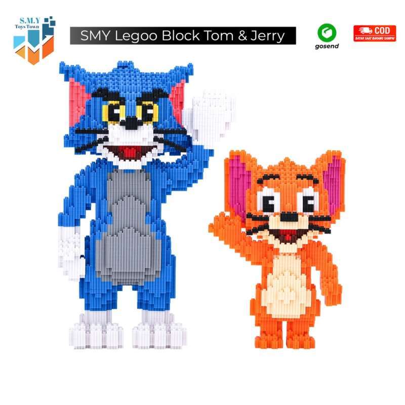 Promo SMY Nano Block Tom & Jerry 8682-83 - Bricks Education Nano Block ...