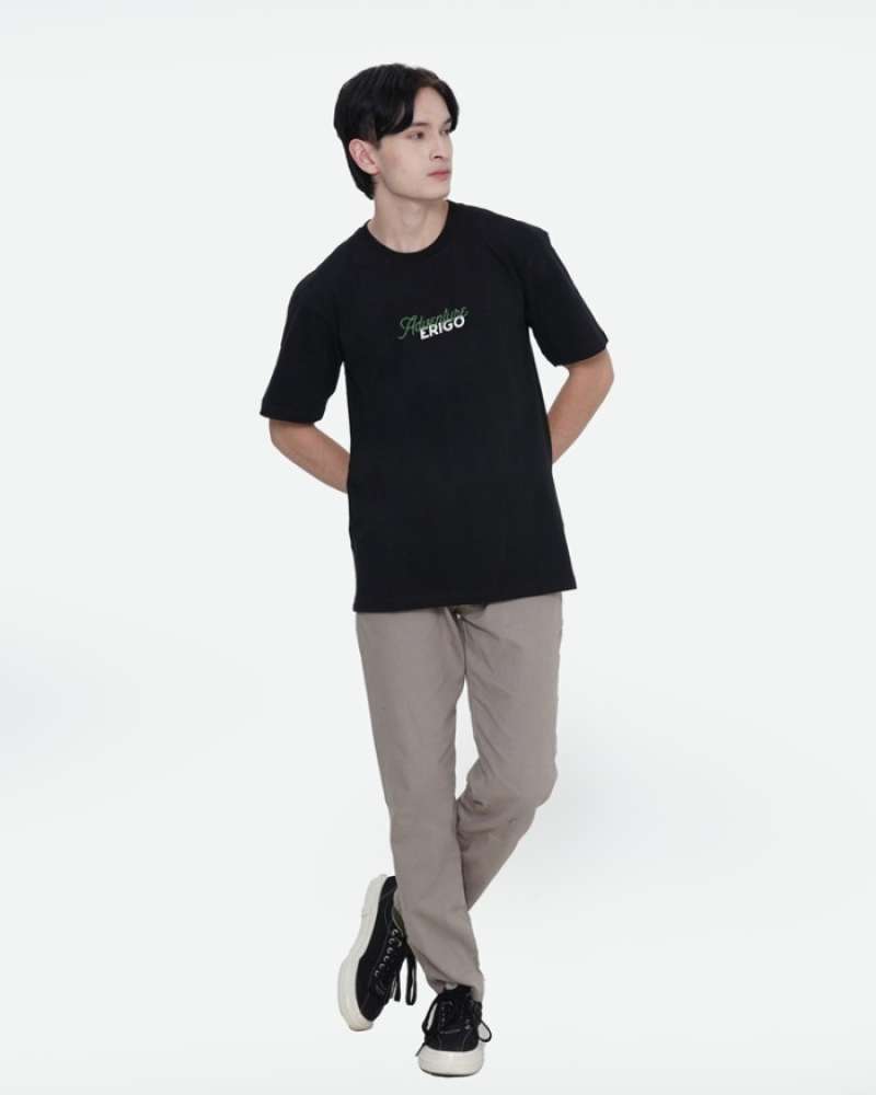 Promo Erigo T-shirt Adventure Surfing Black Unisex - M Diskon 77% Di ...