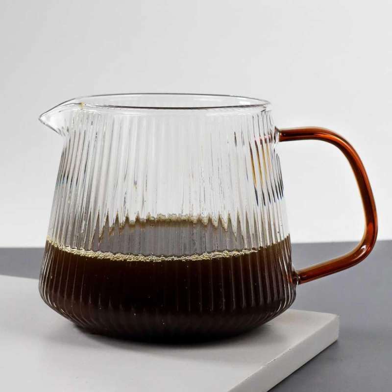 Promo OHFIN Coffee Server V60 Drip Pour Over Borosilicate Glass SPA865 ...