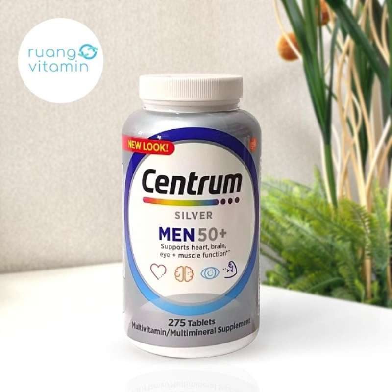 Promo Centrum Silver Men 50+ Multivitamin/multimineral (275 Tablets ...