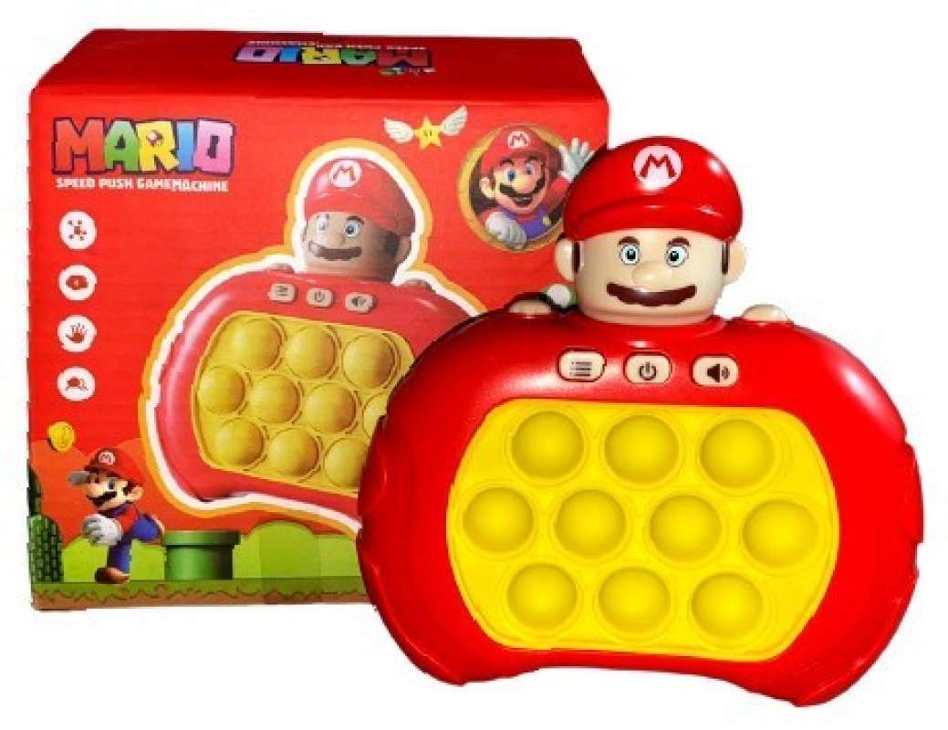 Promo Mainan Pop It Elektronik Quick Push Popit Elektrik Mario Bross ...
