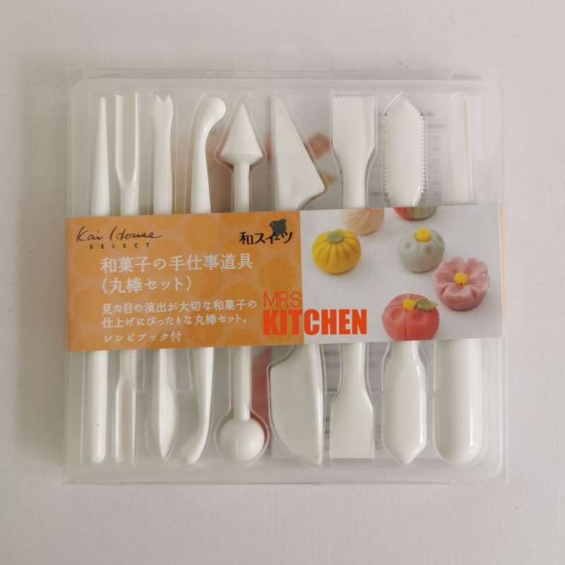 Promo KAI CAKE CONFECTIONERY SWEET WAGASHI TOOLS KUE TOOL SET MADE IN ...
