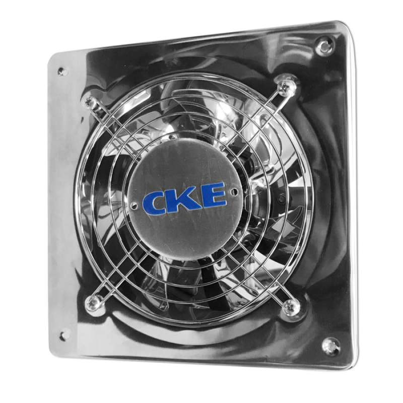 Jual Exhaust Fan Stainless 6 Inch Duct Booster Fan Plafon Dinding Besi ...