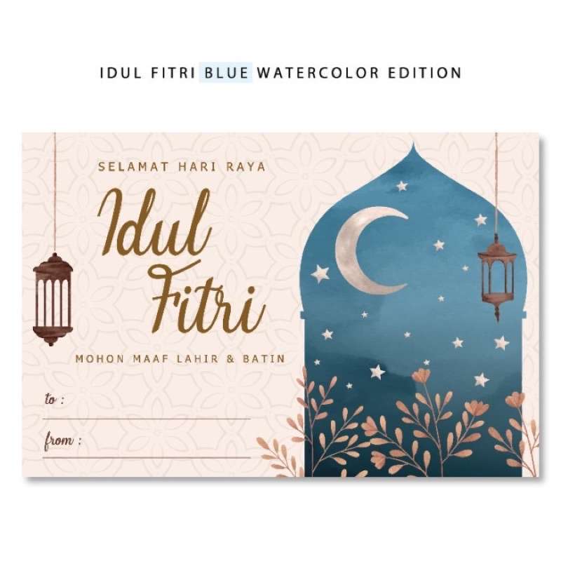 Jual KARTU UCAPAN HANG TAG RAMADAN IDUL FITRI MUBARAK AMPLOP ANGPAO ...
