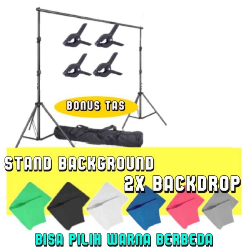 Promo Baru Stand Background 3 Meter / Bracket Green Screen / Tiang Backdrop 10 Ft New - SB ...