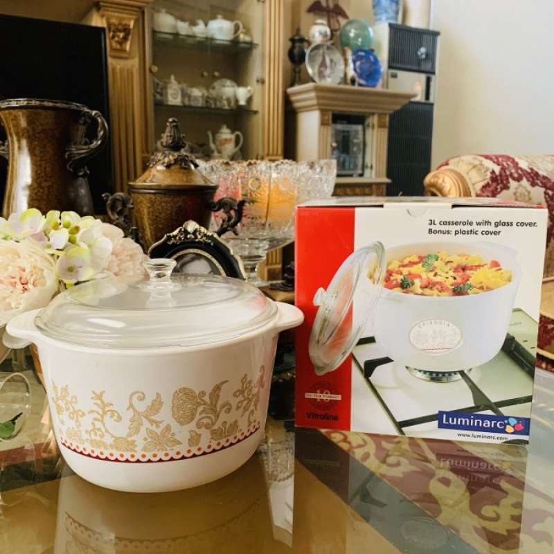 Promo New Luminarc Cookware Episodia + Tutup Kaca / Made In France ...