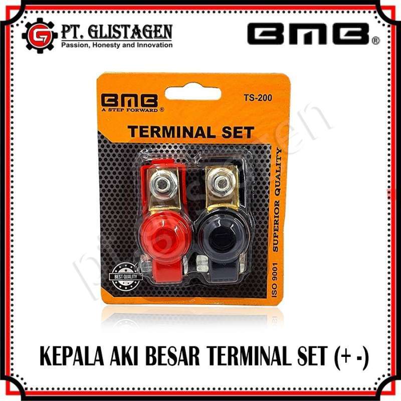 Jual BMB Terminal Kepala Aki Set N70 Klem Accu Mobil TS200 di Seller ...