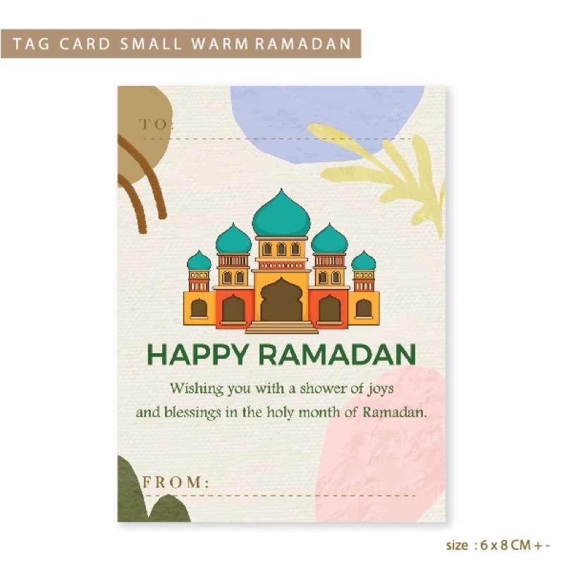 Jual Ramadan Card Greeting Wishes Selamat Hari Raya Idul Fitri Kartu ...
