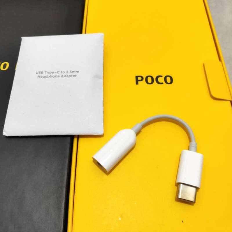 Promo Kabel Converter Poco Usb Type C To Jack 3.5 Bawaan Diskon 50% Di ...