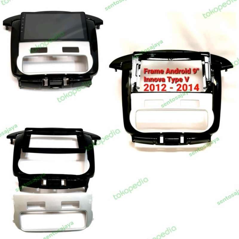 Promo Frame Head Unit Android 9 Inch Toyota Innova Tipe V Tahun 2012 ...