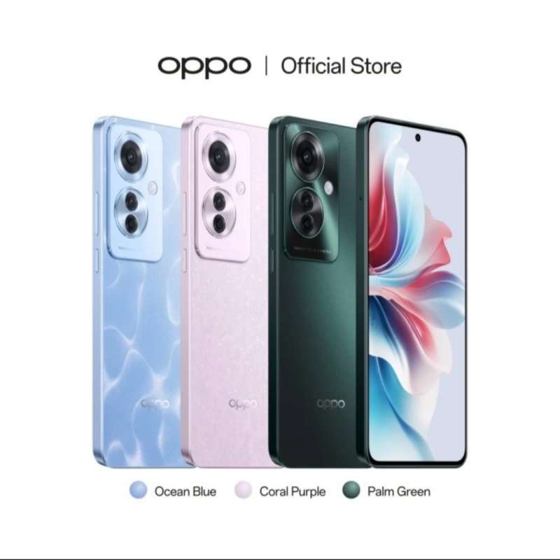 Promo Oppo Reno 11f 5g 8/256 Gb Garansi Resmi [flashsale] Diskon 18% Di ...