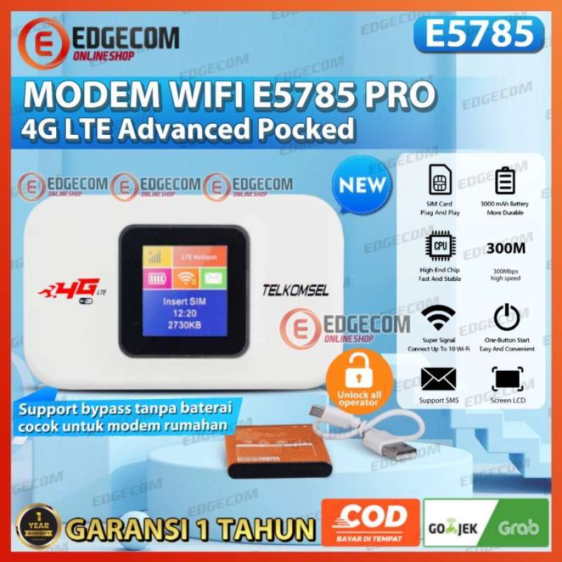Promo Mifi Modem Wifi E5785 Pro 4g Lte 300mbps Unlock All Operator ...