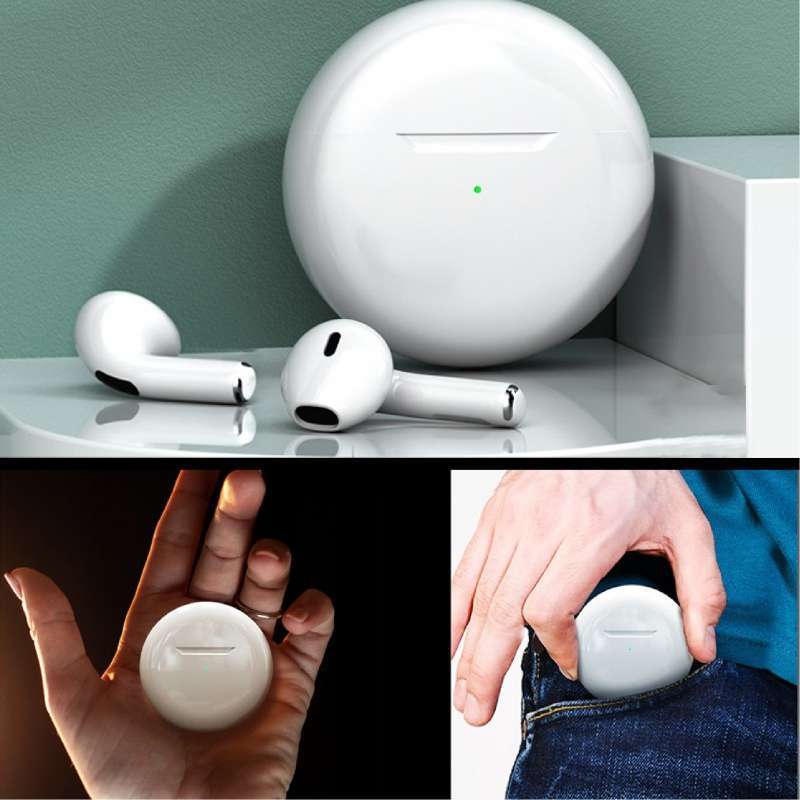 Jual Tws Pro 6 Wireless Earphone Bluetooth V5.1 Earbuds Hi-fi Stereo ...