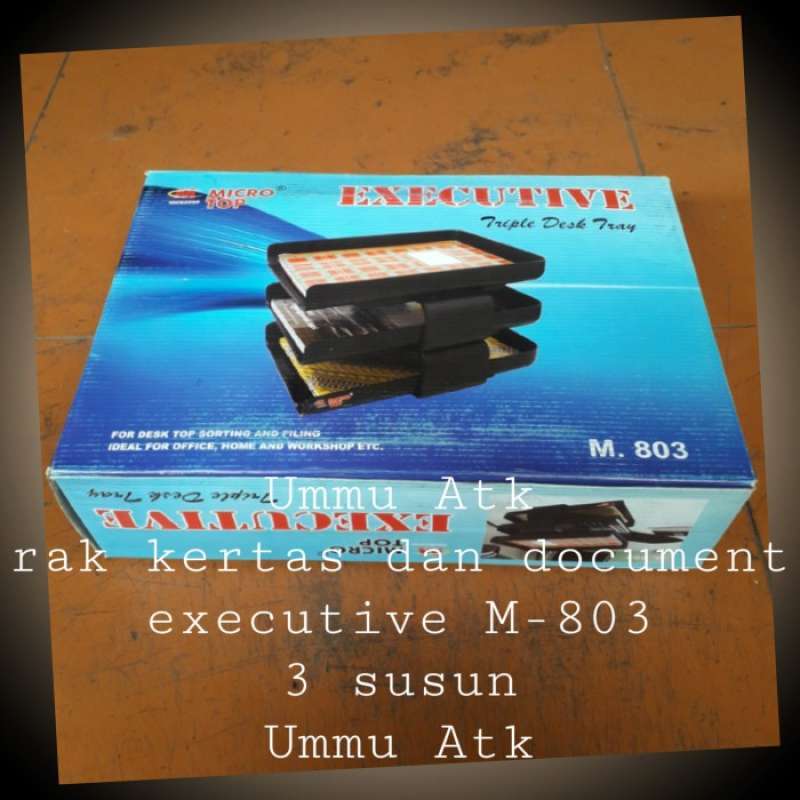 Jual rak berkas dan document tray 3 susun M-803 di Seller savagemall ...