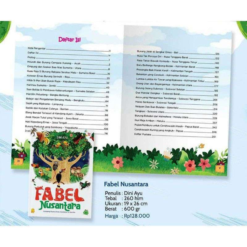 Jual Dongeng Fabel Nusantara Di Seller Cerdas Media Books - Dwikora ...