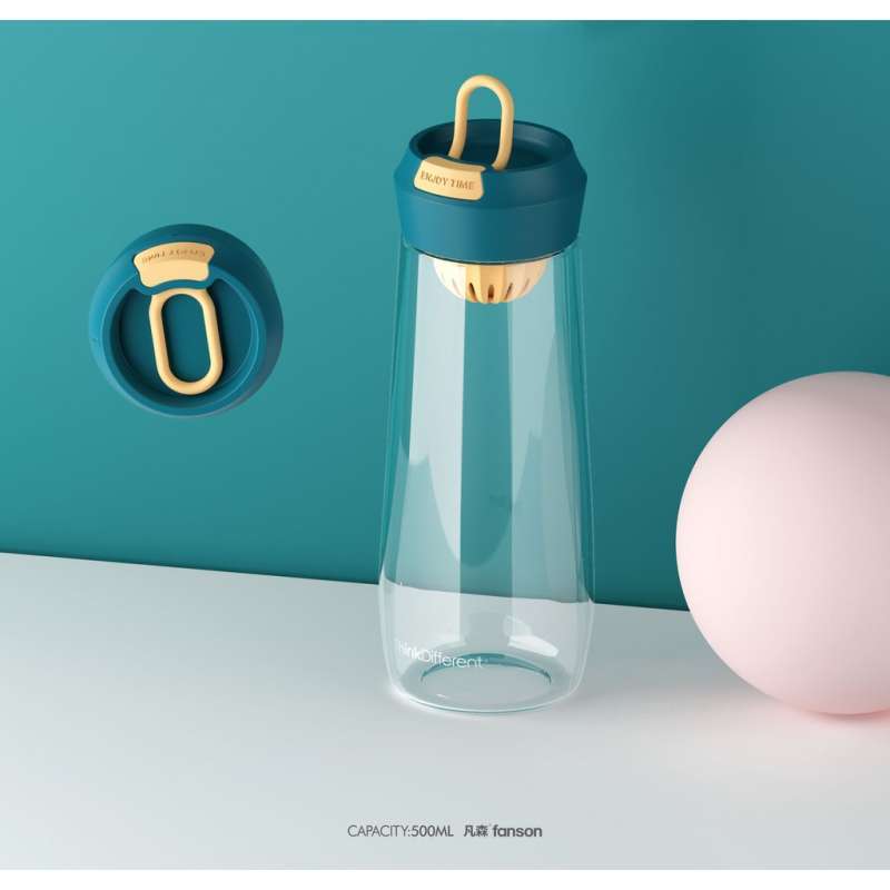 Promo Tritan F-4002 Botol Minum Dengan Saringan Infused Bottle ...