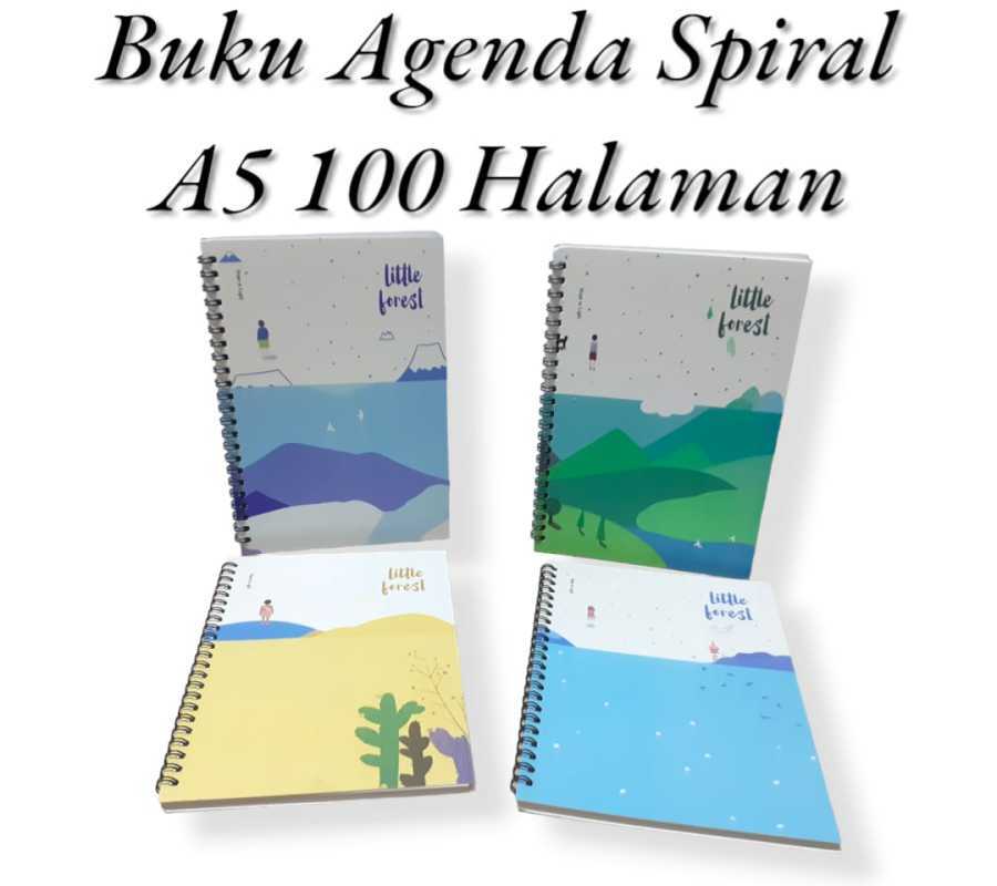 Jual Buku Diary / Agenda Spiral Hard Cover Ukuran A5 Karakter Little ...