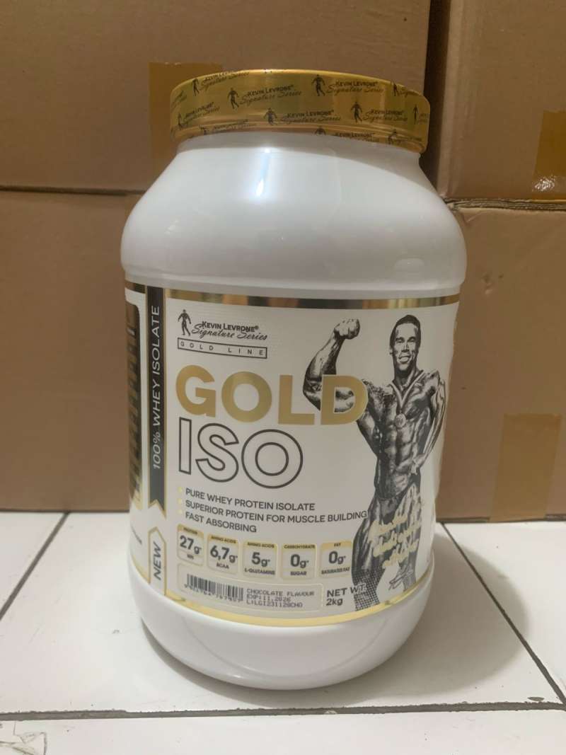 Jual Kevin Levrone Gold Iso 4,4 Lbs 2000 Gr Whey Protein Isolate 90% ...