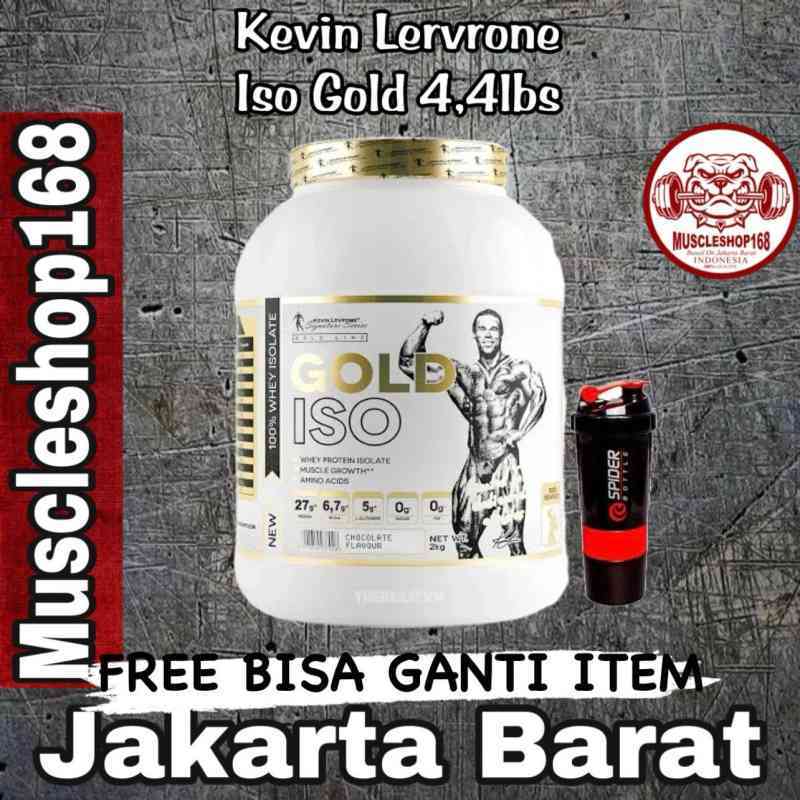 Jual Kevin Levrone Gold Iso 4,4 Lbs 2000 Gr Whey Protein Isolate 90% ...