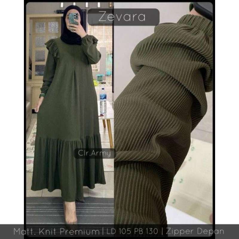 Jual Estusae : Zevara Midi Dress Kekinian Bahan Knitting di Seller Estusae - Kedung Lumbu, Kota ...