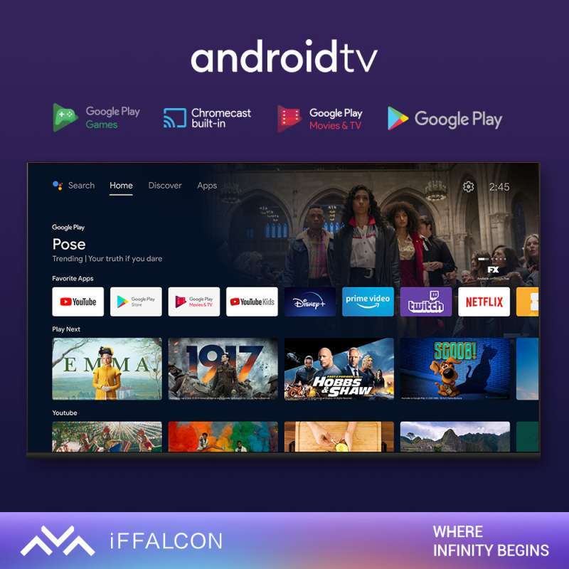 Promo [NEW LAUNCH] iFFALCON 32S53 - 32 inch Smart HD TV - Android 11 ...