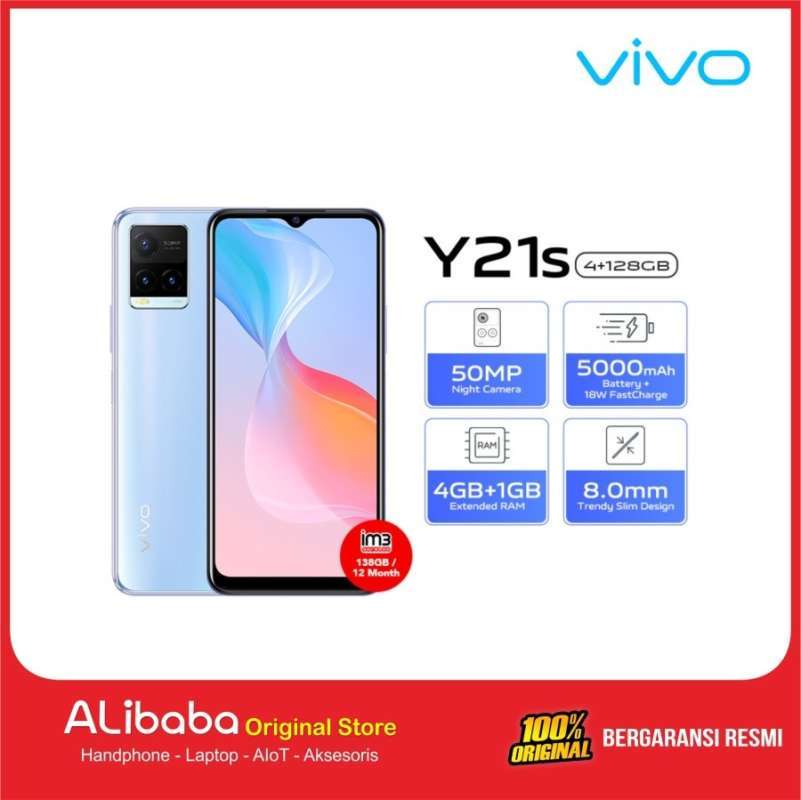 Vivo Y21S - Harga dan Spesifikasi Terbaru Juni 2024