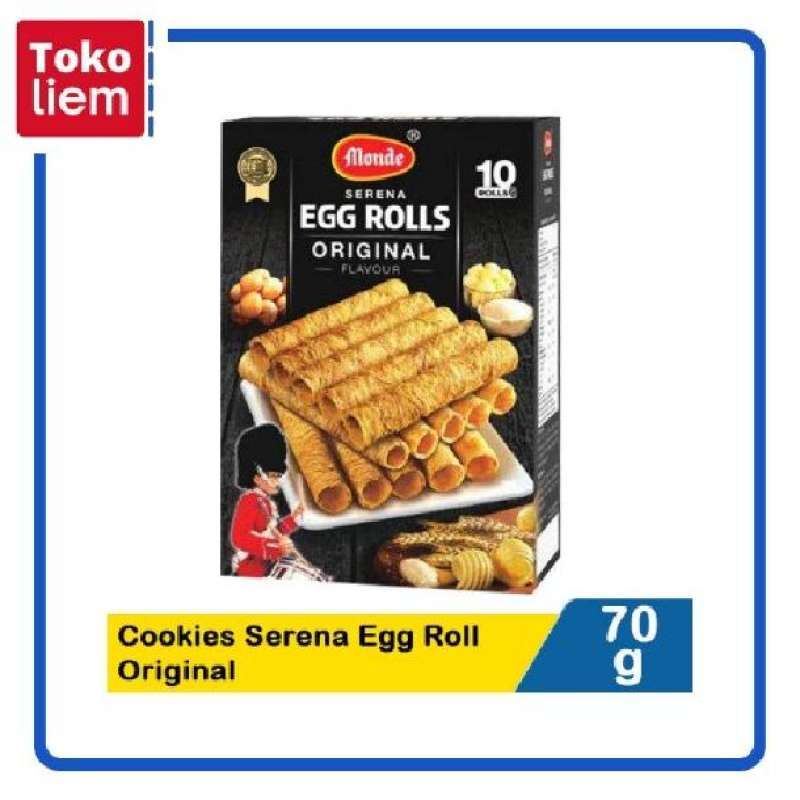 Jual Monde Cookies Serena Egg Roll Original 70G di Seller Toko Liem - Tembalang, Kota Semarang ...