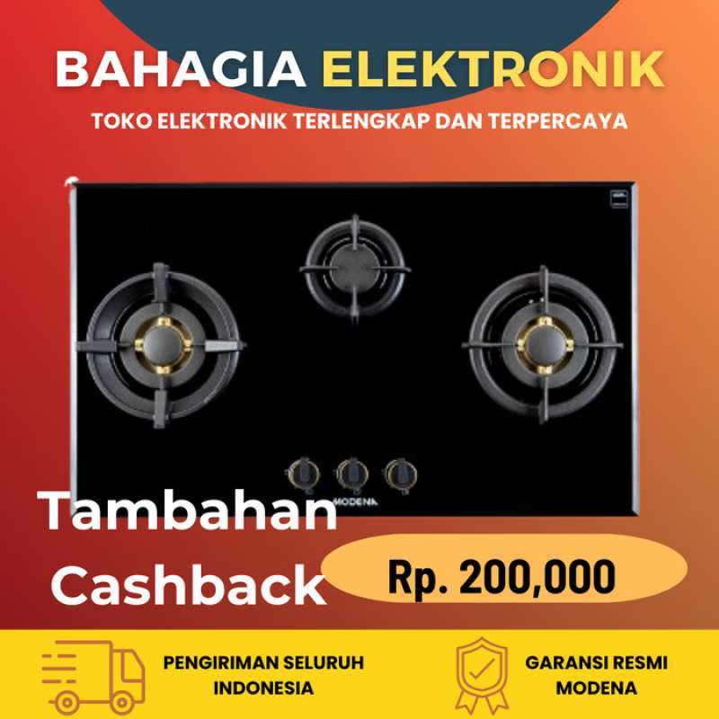 Promo Modena Bh 1935 Lb - Kompor Tanam Gas Full Kuningan New Diskon 2% ...