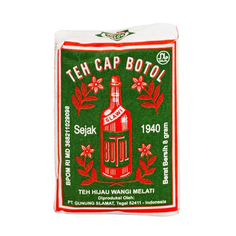 Jual Teh Cap Botol Botol Teh Hijau Wangi Melati [10 Pcs/ 8 G] / Pack Di Seller Toko Cahyadi ...