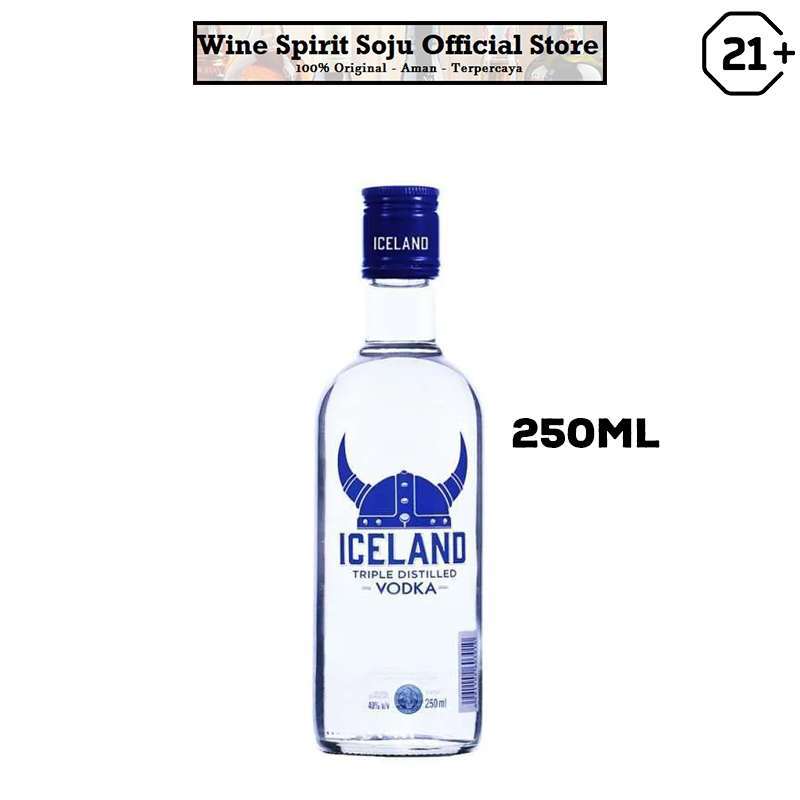 Jual Iceland Vodka 250 ML di Seller Wine Spirit Soju Official Store ...