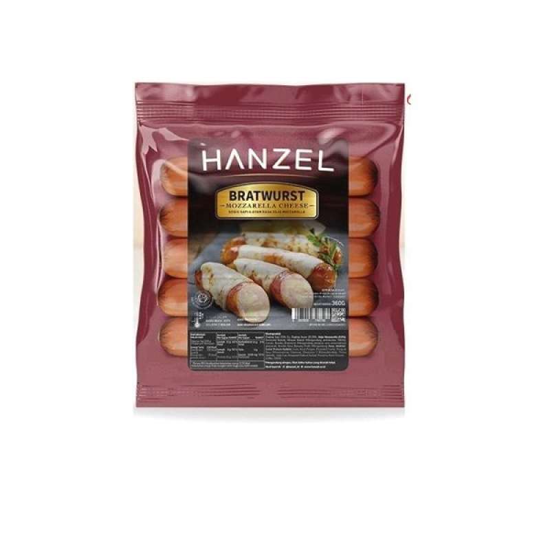 Jual Hanzel Beef Frankfurter Cheese 360 Gr Di Seller Hypermart Flagship ...